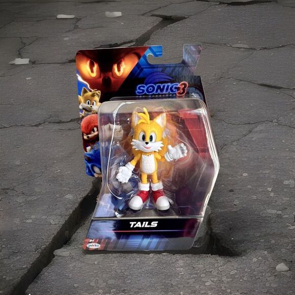 Toys | 224 Sonic The Hedgehog 3 Movie Tails 5 Action Figure Jakks ...